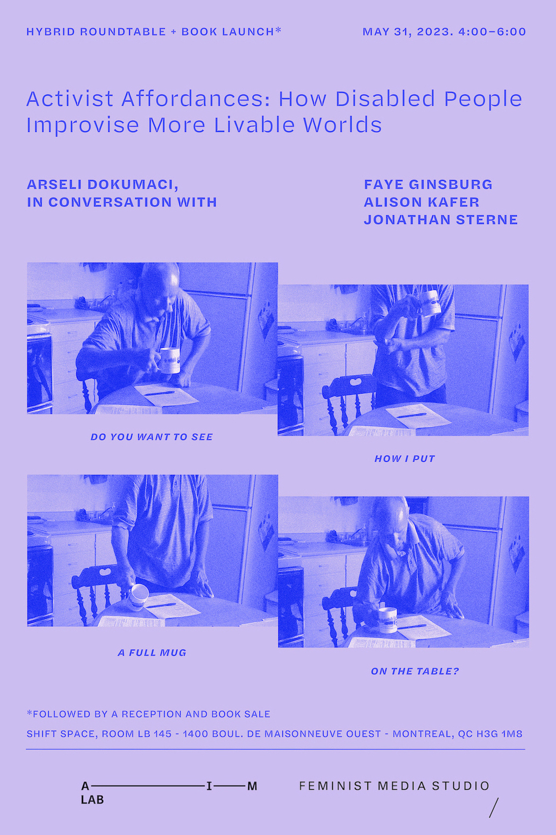 Hybrid Roundtable & Book Launch – Activist Affordances: How Disabled ...